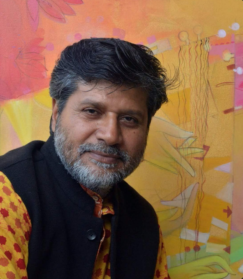 Madan Lal’s Vibrant Figurative Art | paintings online in India – Artazzle