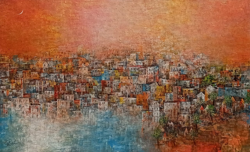 MS Cityscape (orange) – Artazzle