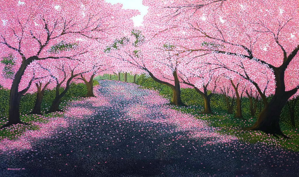 Pink Petal Pathways – Artazzle