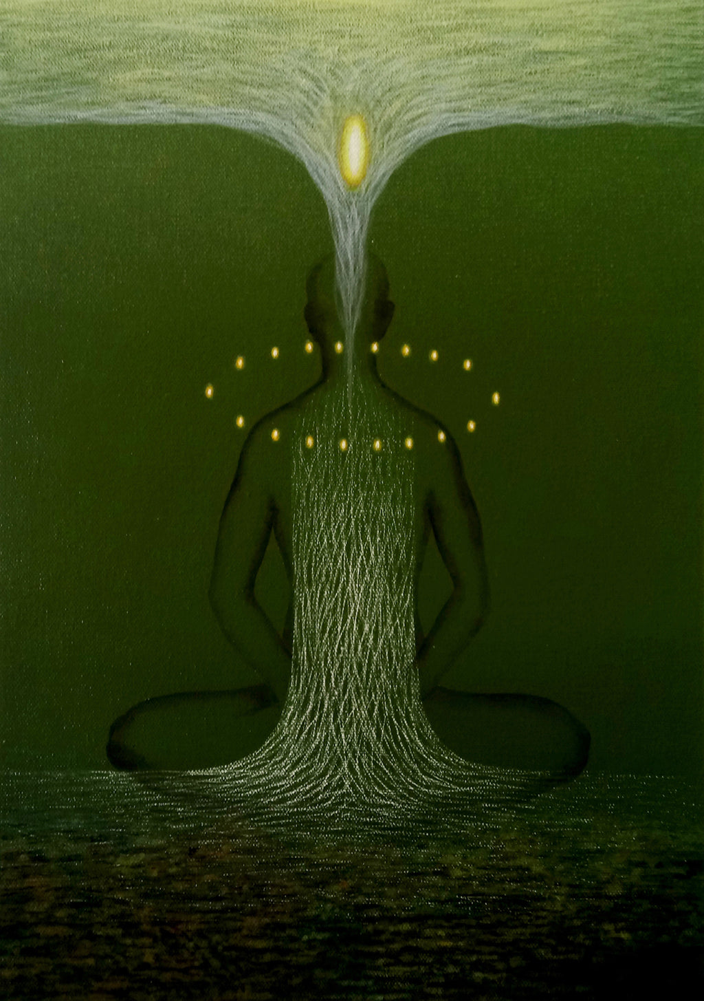 Shop Meditative Art: Painting by Artist Pradeep Unni – Artazzle